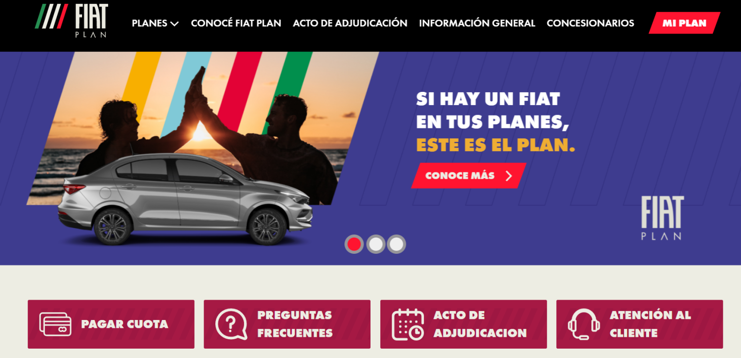 LEDIAN -Fiat Plan actualizó su sitio web para una mejor experiencia del ...